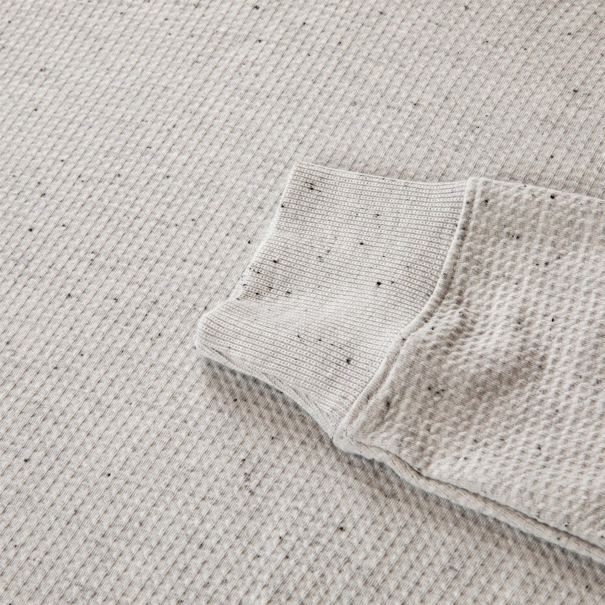 TravisMathew Cloud Waffle Hoodie Light Grey | TRENDYGOLF USA