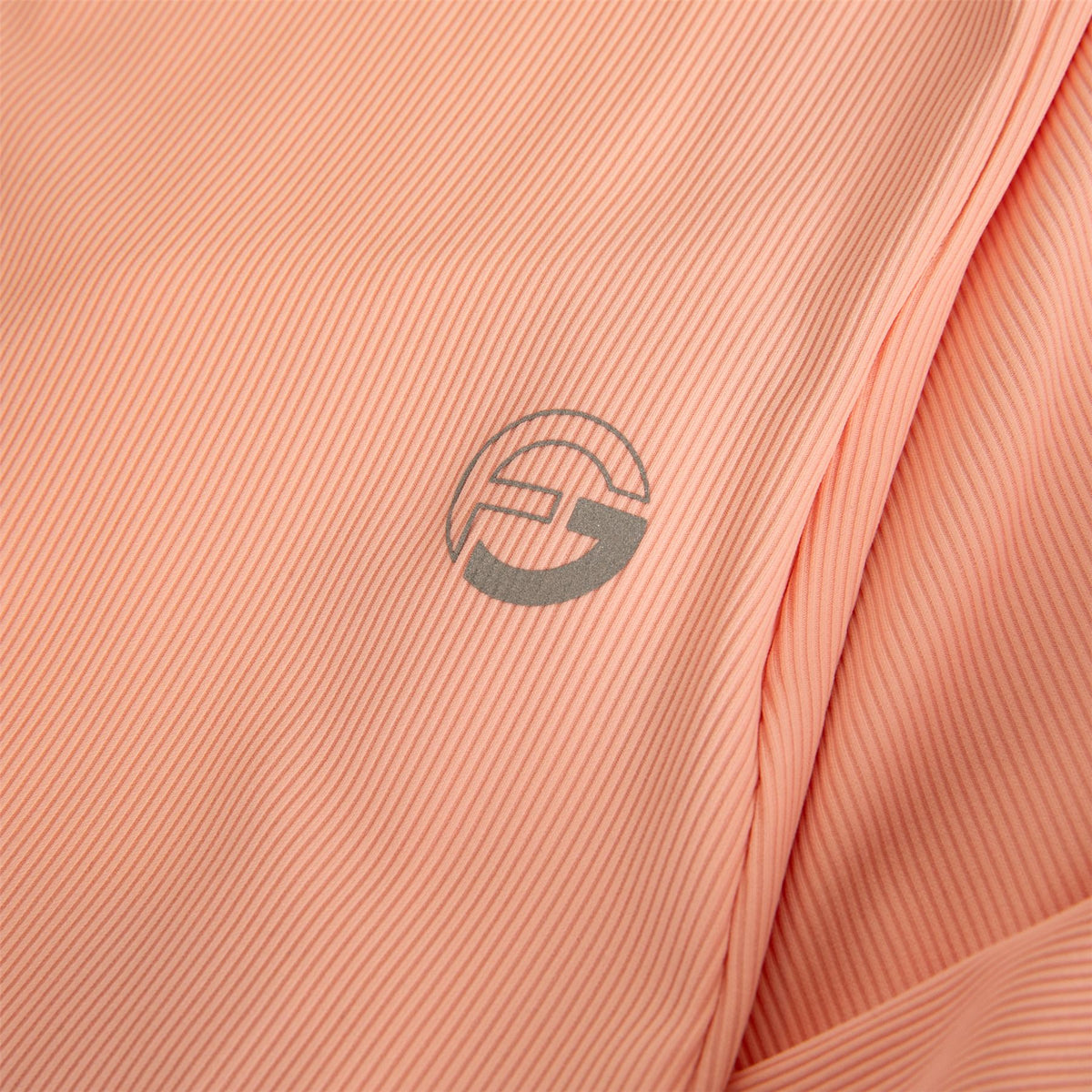 Foray Golf Ribbed Quarter Zip Powder Pink | Mid Layers | TRENDYGOLF USA