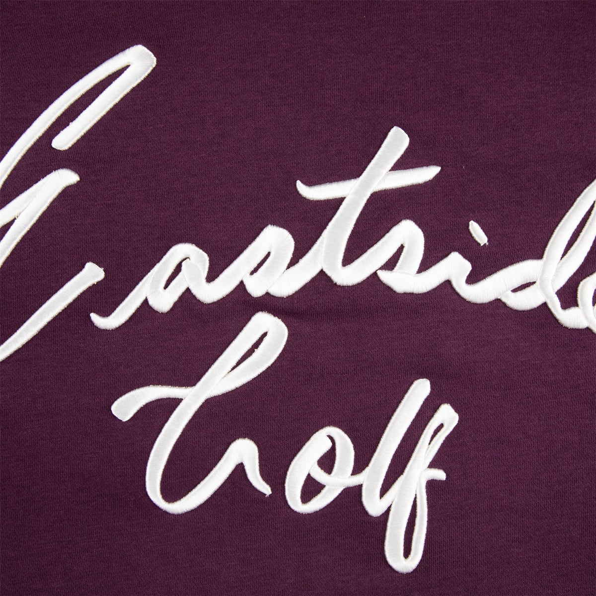 Eastside Golf Core Fleece Crew Script Black Berry Wine | Crewneck ...