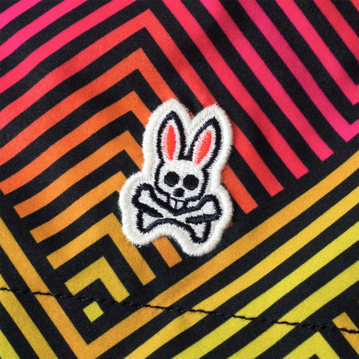 Adrian Chevron Swim Trunks Neon Pink – TRENDYGOLFUSA.COM