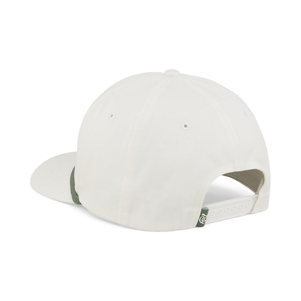 Puma X QGC Rope Cap Warm White-Deep Forest | Caps | TRENDYGOLFUSA.COM
