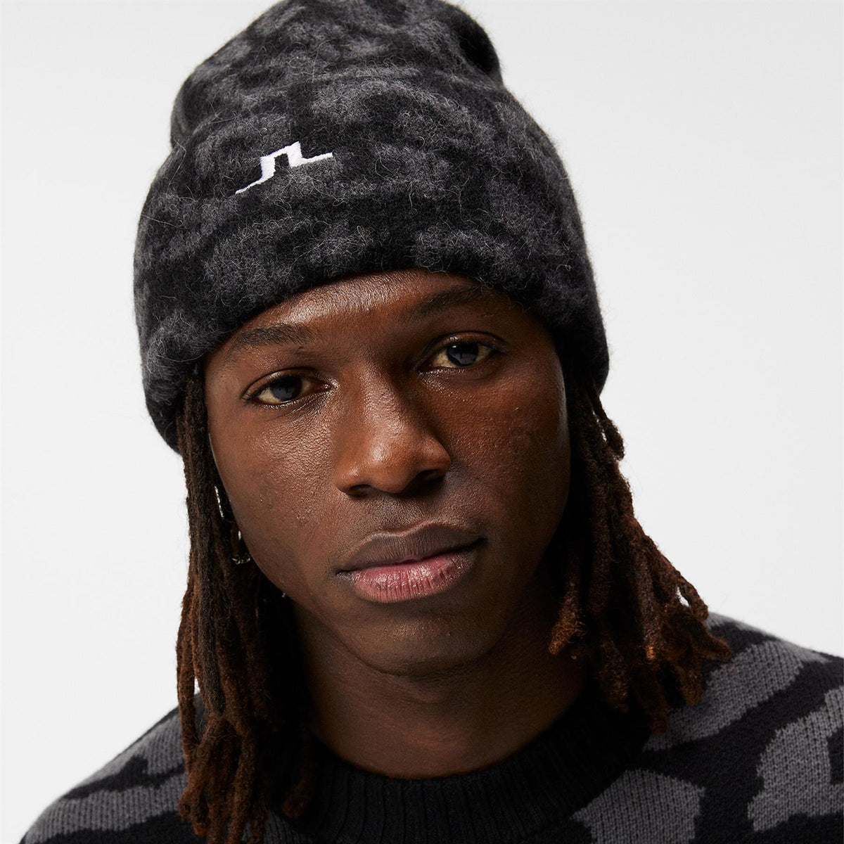 J.Lindeberg Benolt Beanie Black | Beanies | TRENDYGOLFUSA.COM