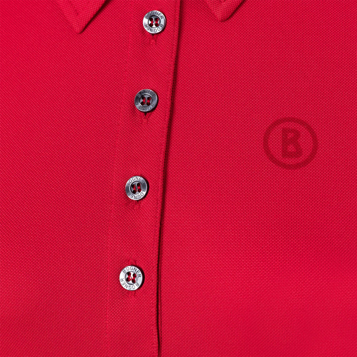 Bogner DANIELLE Polyester Polo Red | Tops | TRENDYGOLFUSA.COM