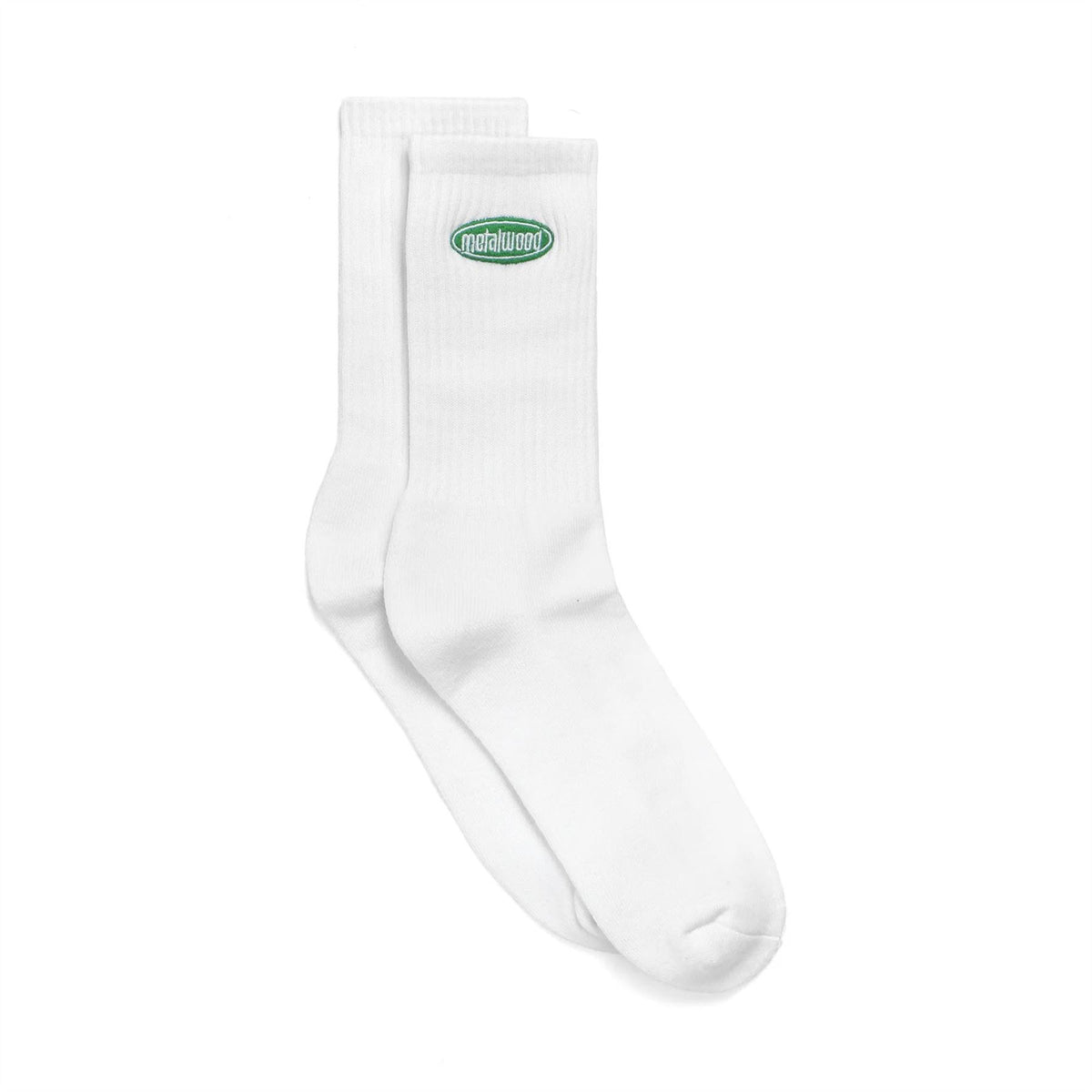 Oval Logo Crew Sock White - SS23 – TRENDYGOLFUSA.COM