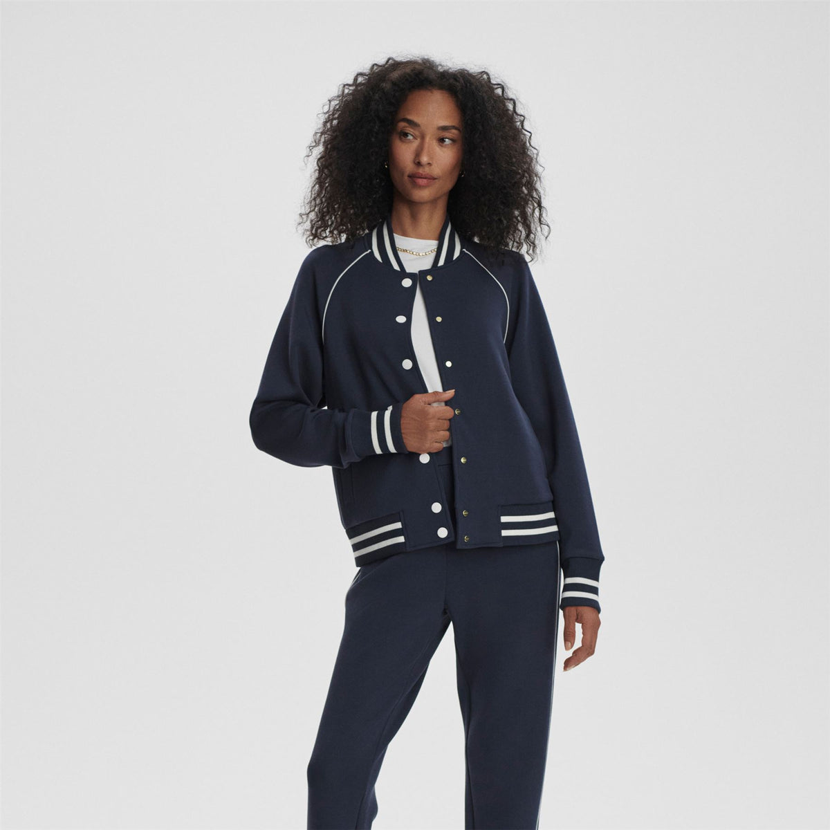 Varley Jepson Club Jacket Navy | TRENDYGOLF USA