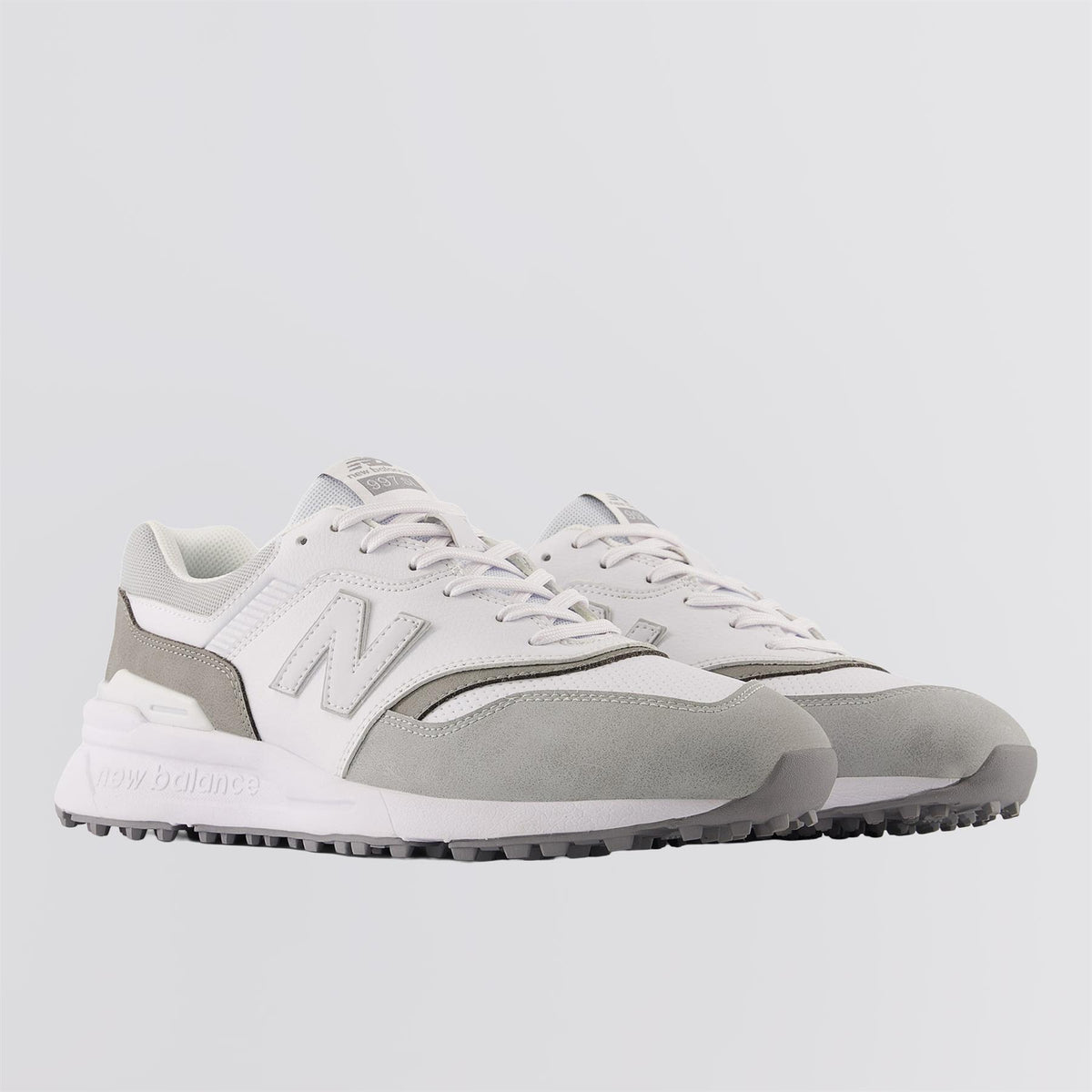 New Balance 997 Spikeless Golf Shoes Light Gray | TRENDYGOLF USA