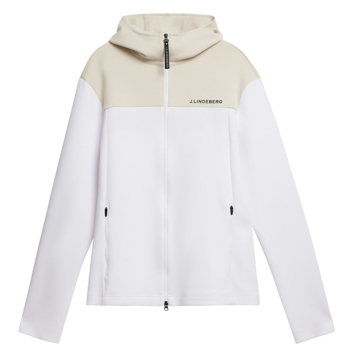Jeff Regular Fit Tech Sweat Hoodie White - SS24 – TRENDYGOLFUSA.COM