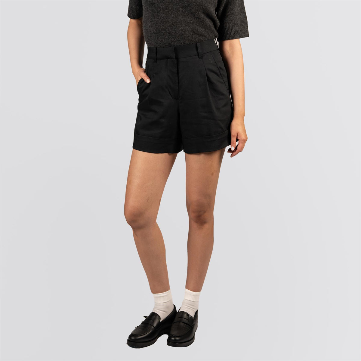 Williams Athletic Club Womens Caroline Short Black | TRENDYGOLF USA