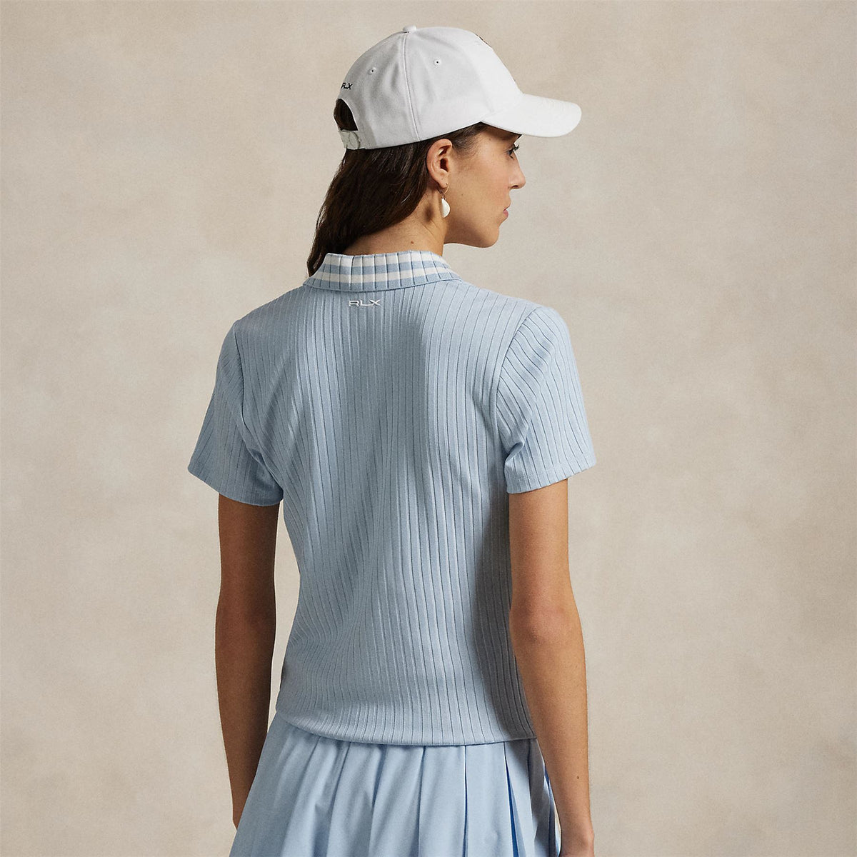 Ralph Lauren RLX Drop Needle Rib Polo Cold Springs Multi | TRENDYGOLF USA