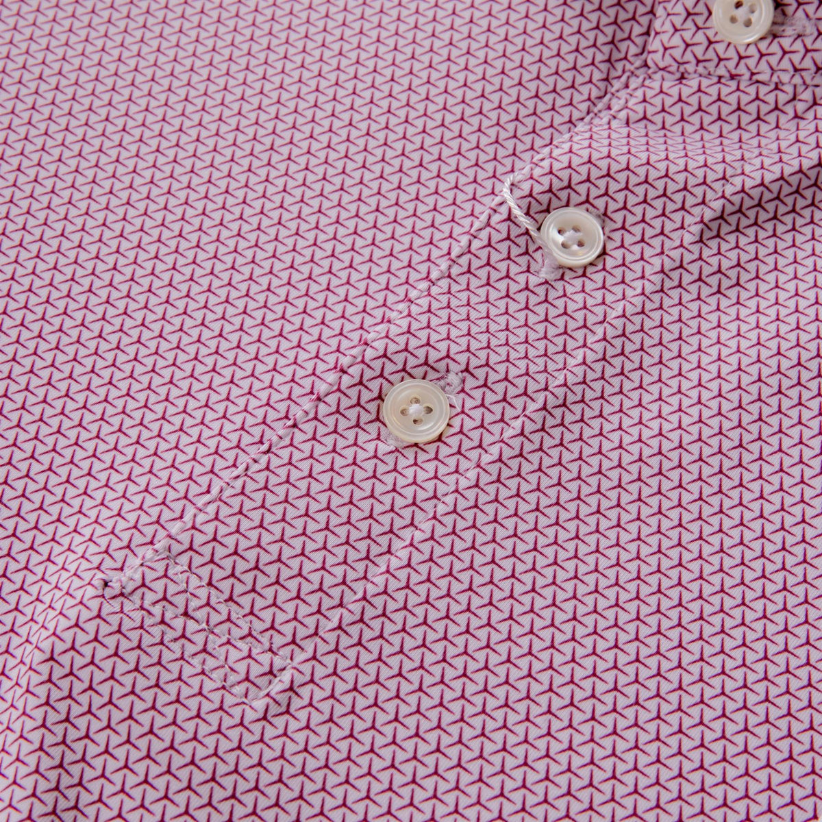 Holderness & Bourne The Carson Polo White/Vintage Claret | TRENDYGOLF USA