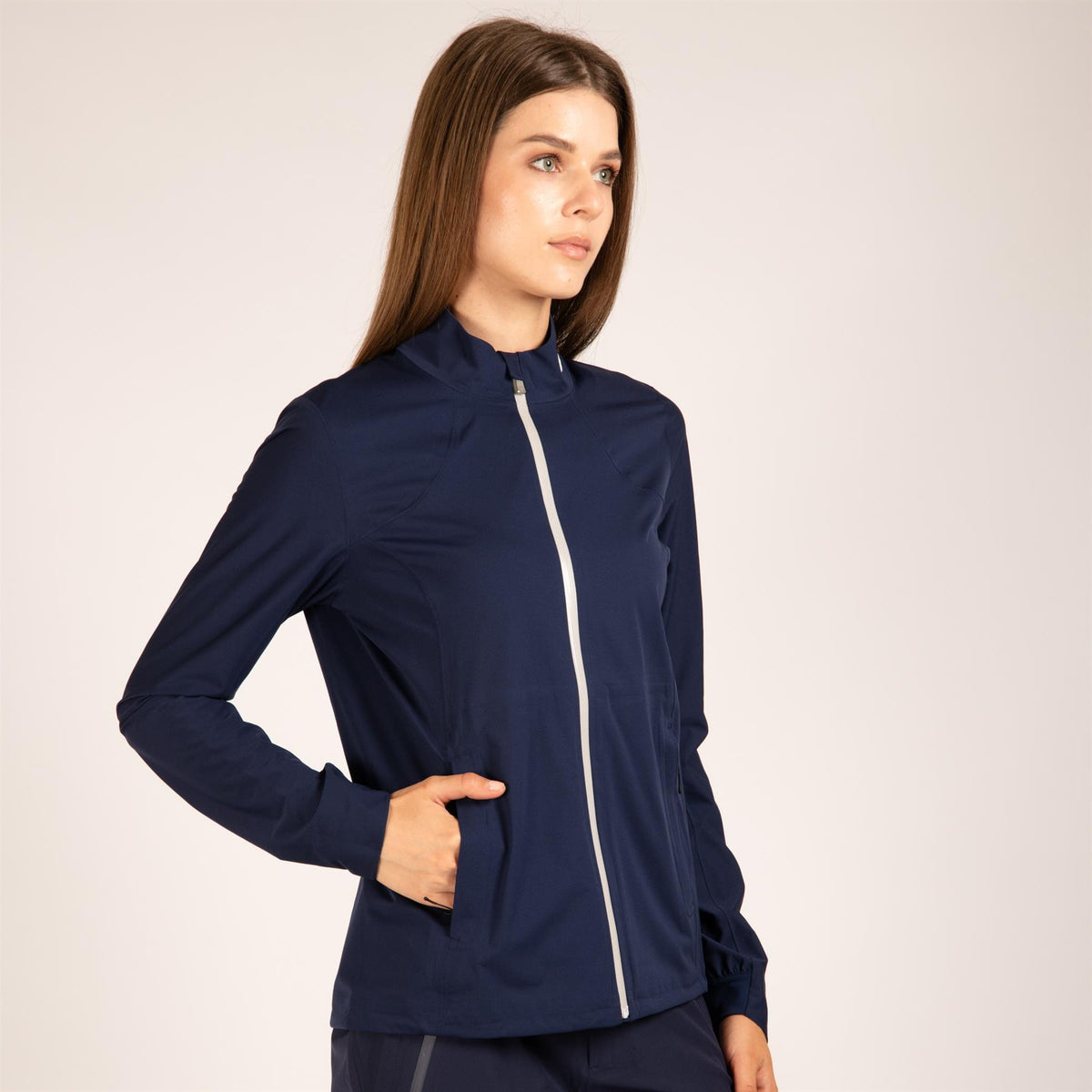 Kjus Rain Rescue 2.5L Jacket Atlanta Blue | Jackets | TRENDYGOLFUSA.COM