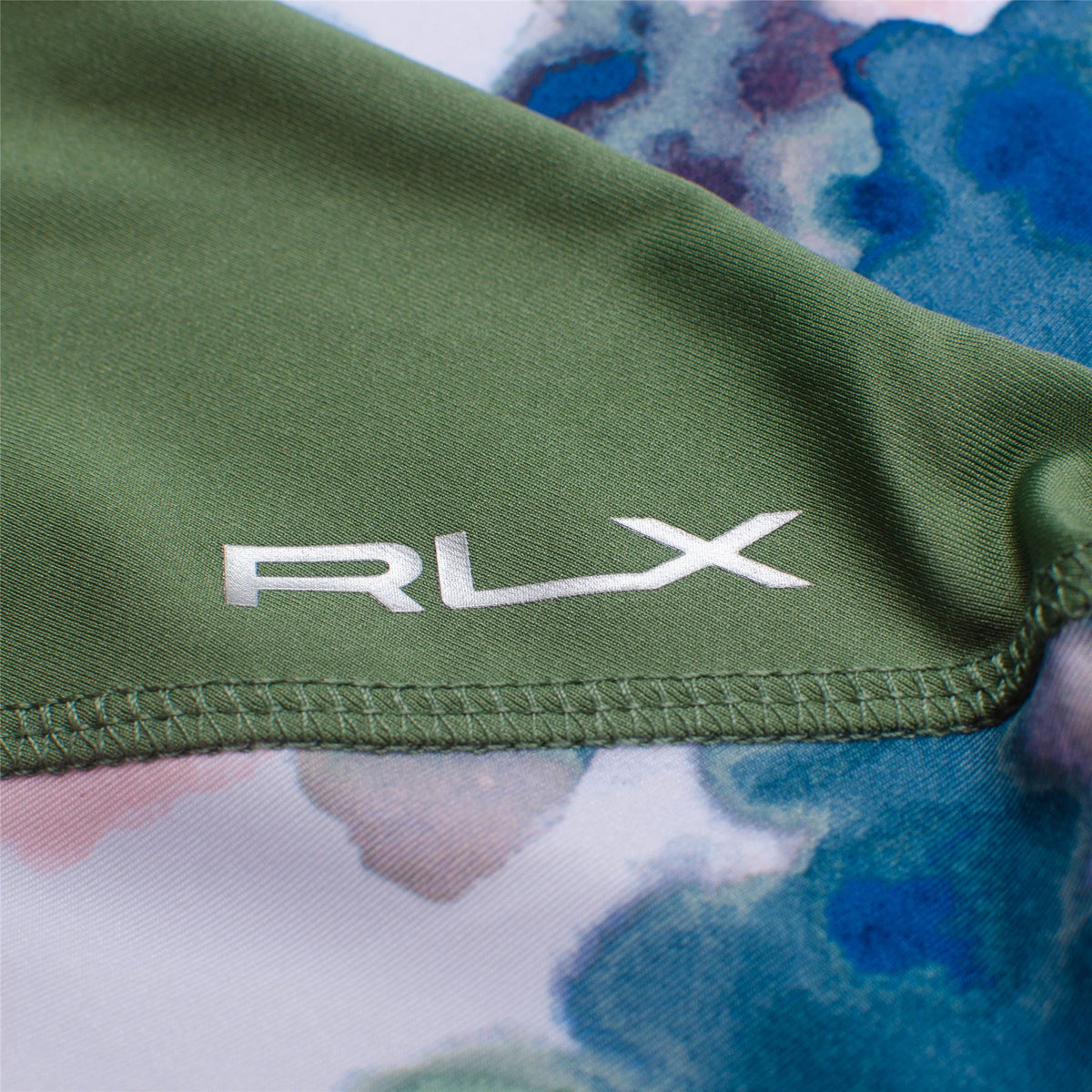 RLX Ralph Lauren Womens Jersey Quarter-Zip Pullover Camo/Cargo|Mid ...