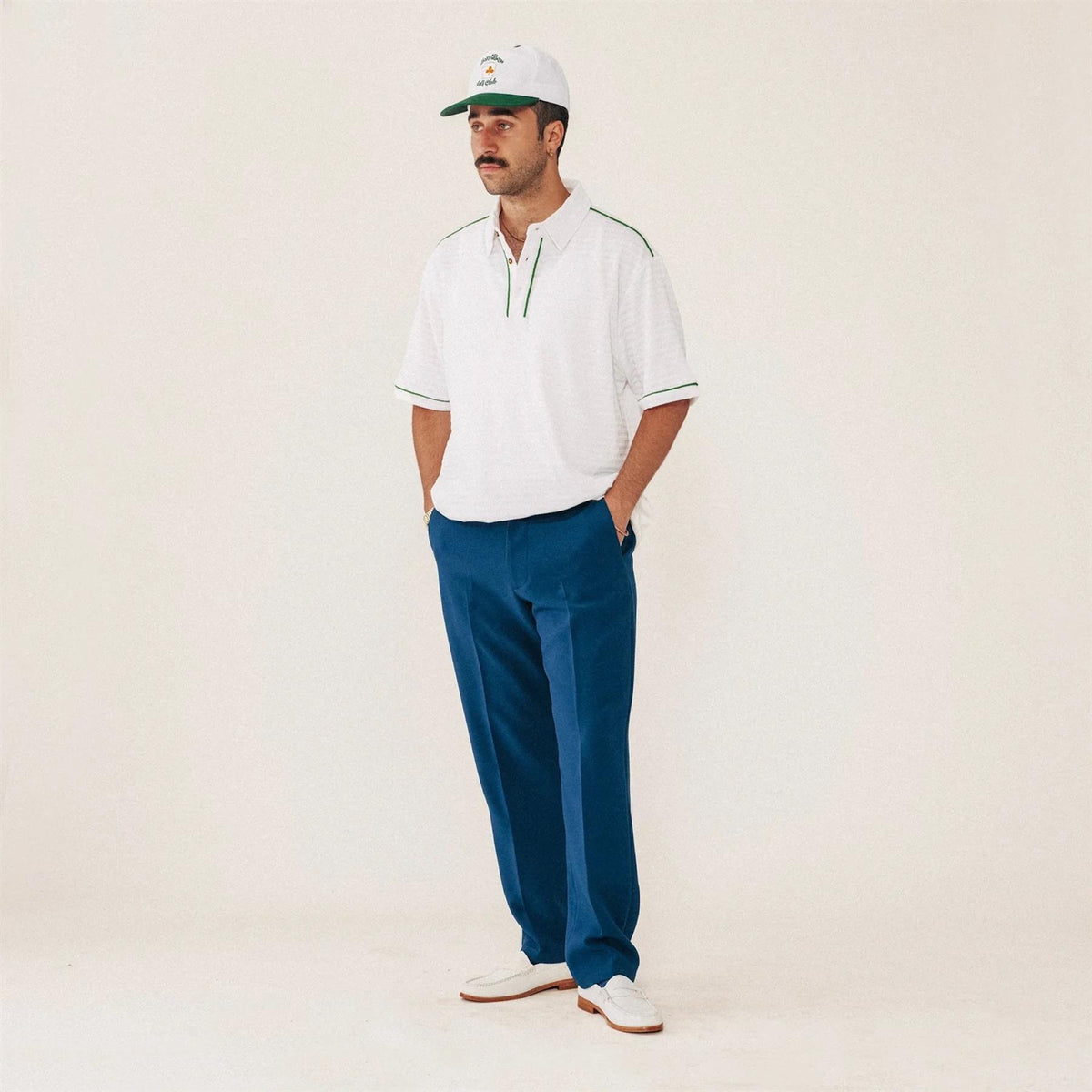 Bogey Boys The Legends Polo White | Polo Shirts | TRENDYGOLFUSA.COM