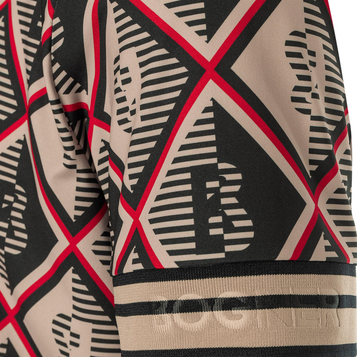 Bogner RON Polyester Print Jersey Multi | Polo Shirts | TRENDYGOLFUSA.COM
