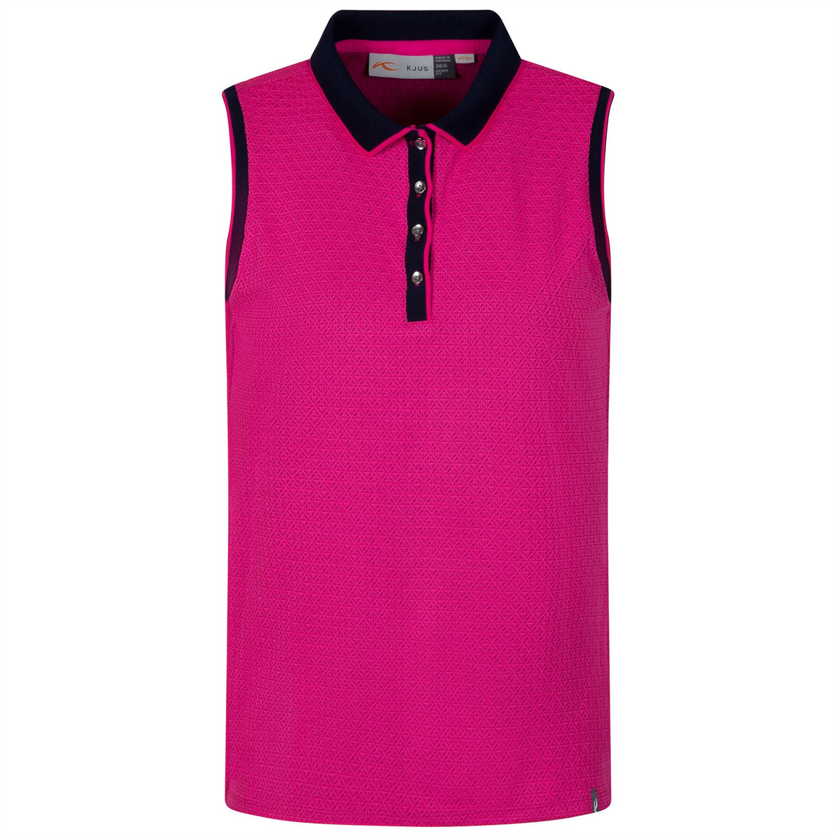 Womens Ella Structure Polo S/L Magenta/Atlanta Blue - SS23 ...