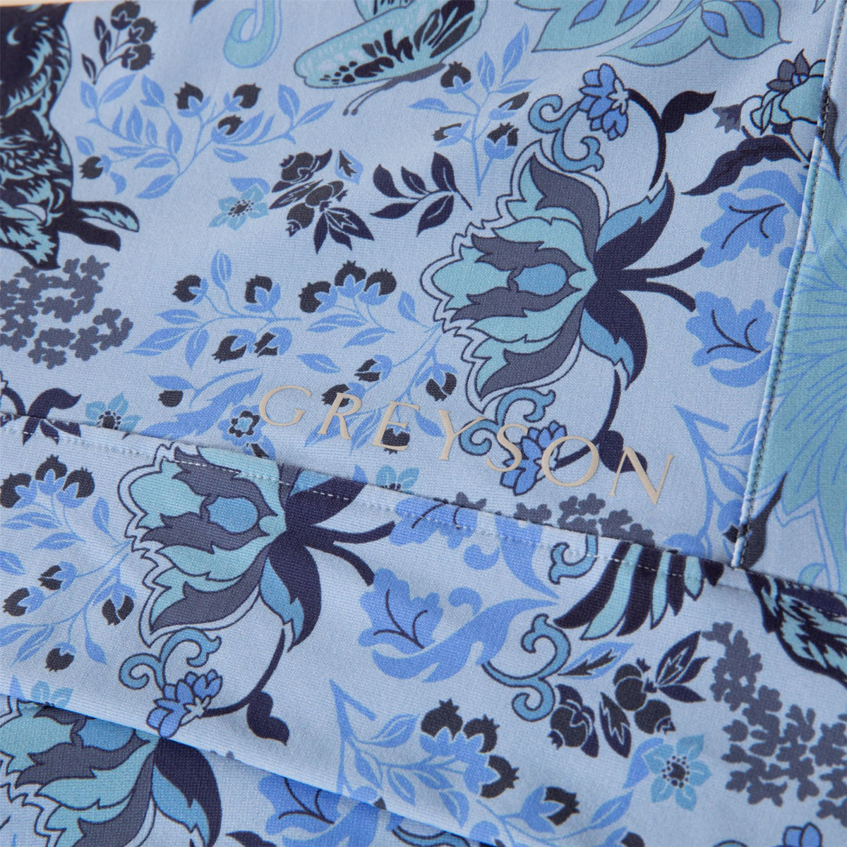 Greyson Womens Winged Wolf SL Halley Polo Wolf Blue | TRENDYGOLF USA