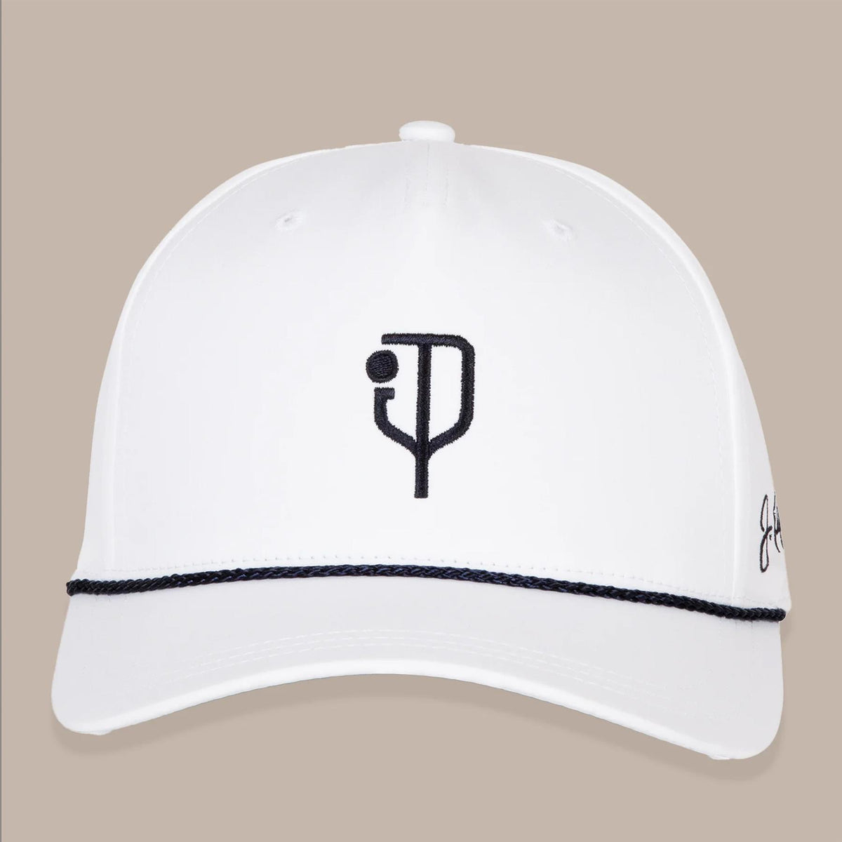 J.Pritchard Captain Rope Hat Clubhouse White | TRENDYGOLF USA