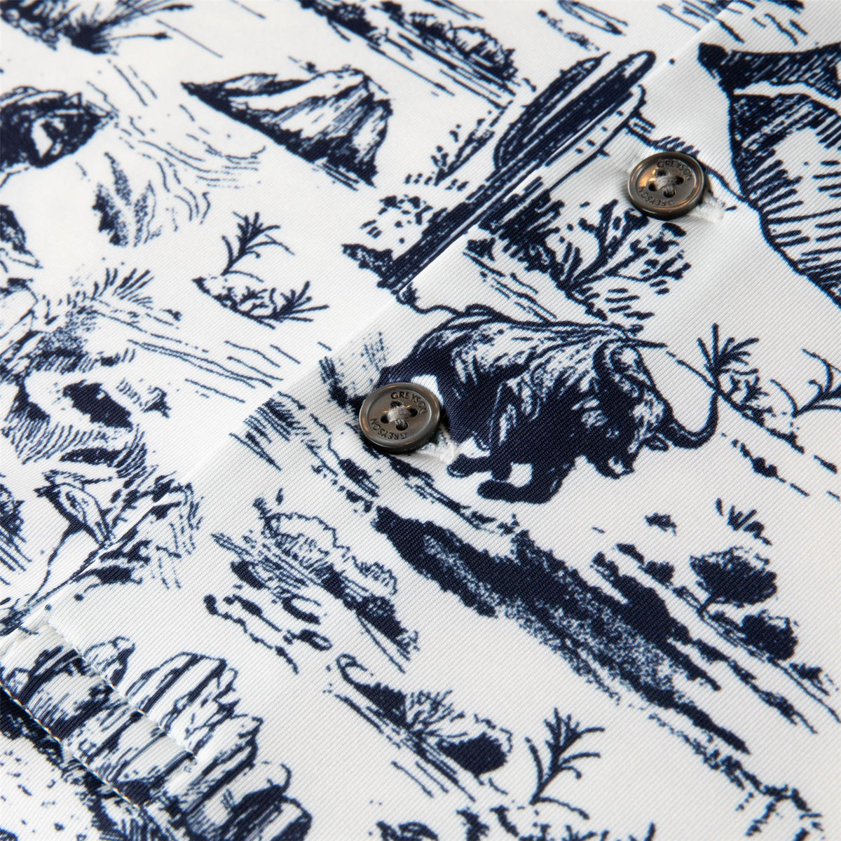 Greyson Utah Landscape Polo Arctic | TRENDYGOLF USA