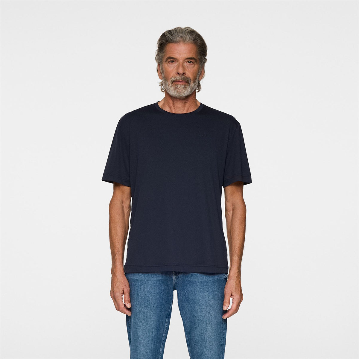 J.Lindeberg Ade Tee JL Navy | TRENDYGOLF USA