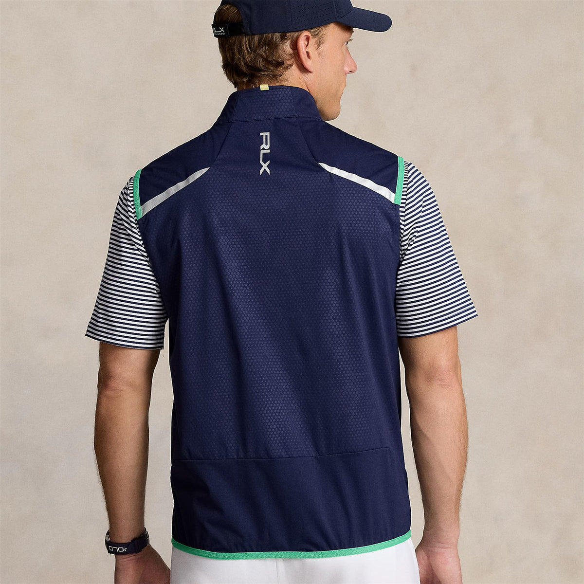 Ralph Lauren V-Unlined Vest Refined Navy | Vests | TRENDYGOLFUSA.COM