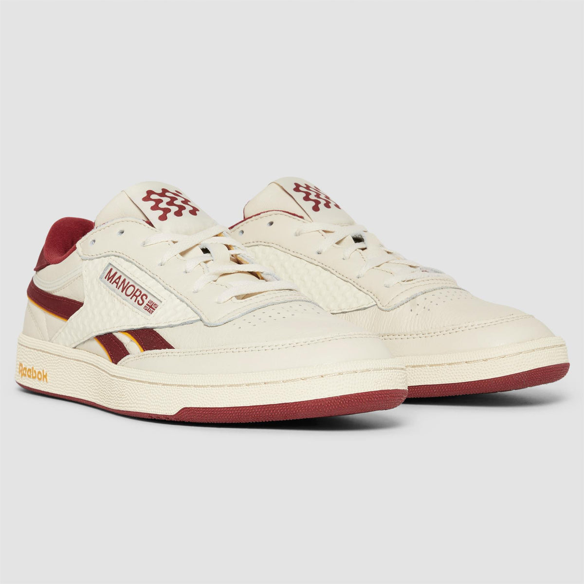 Manors x Reebok Club C Revenge Red | TRENDYGOLF UK