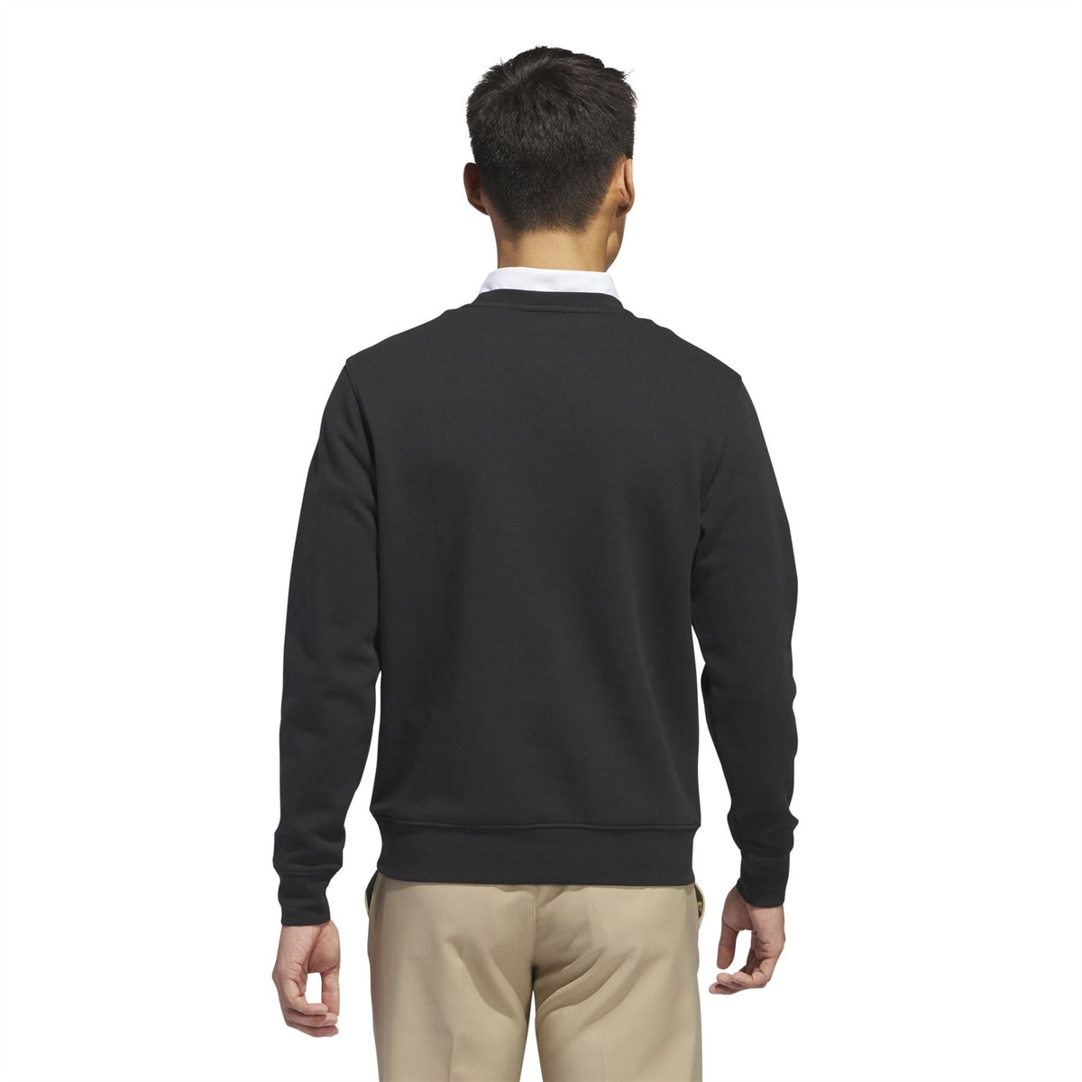 adidas Core Crew Neck Sweater Black | TRENDYGOLF USA