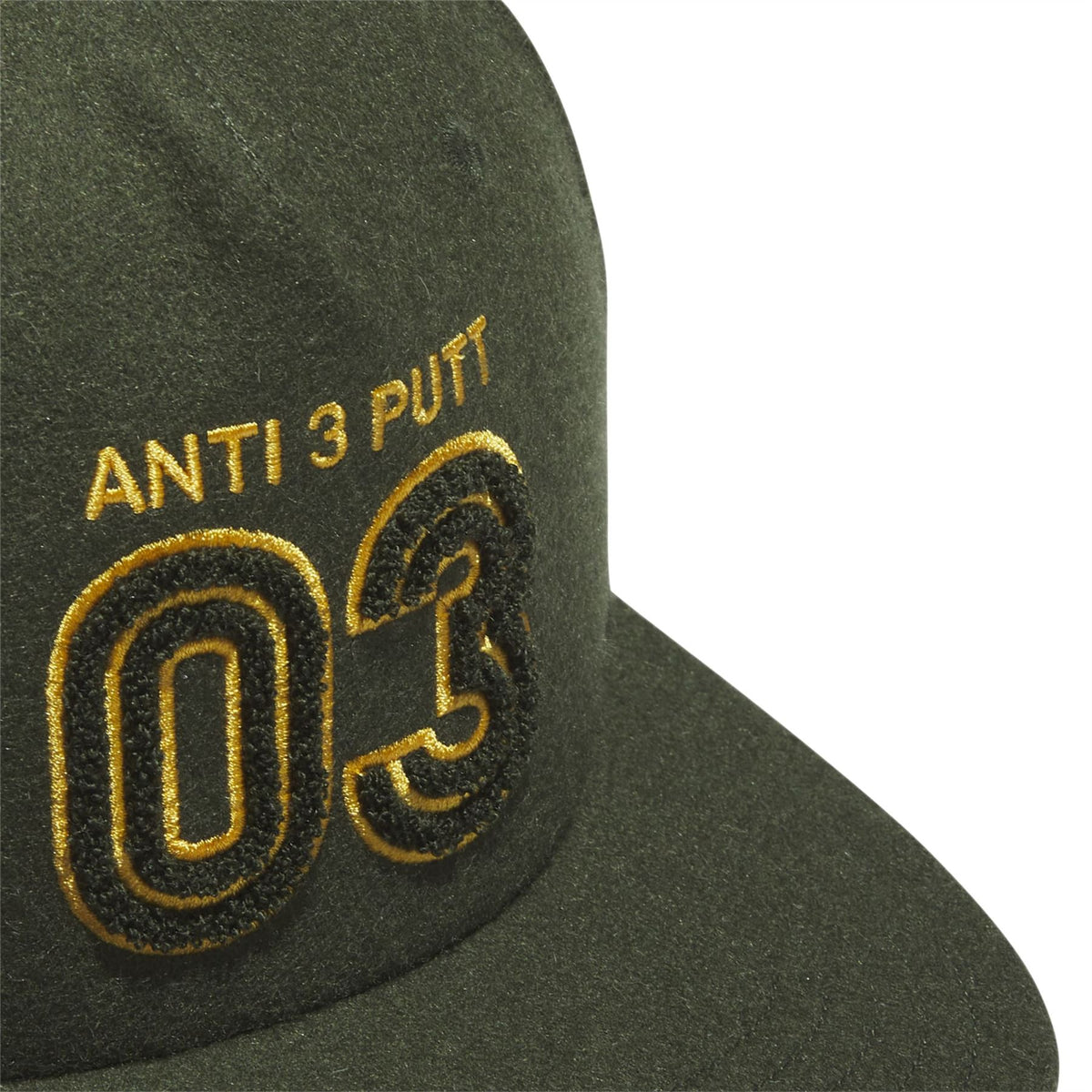 Anti 3 Putt Cap Base Green - AW23 – TRENDYGOLFUSA.COM