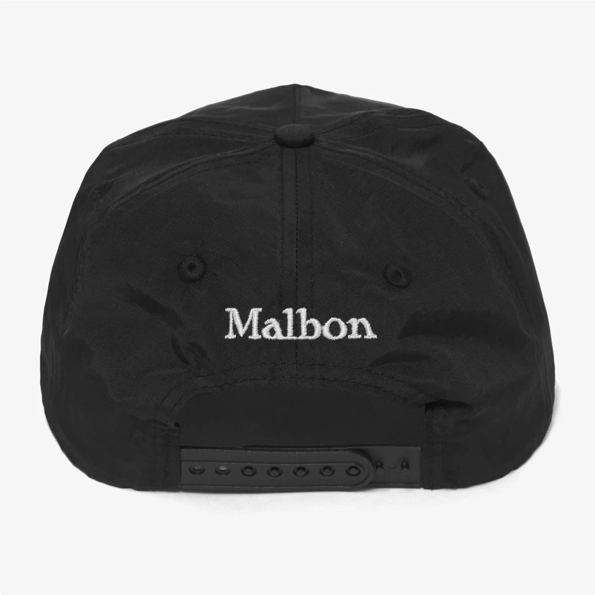 Malbon Golf Fishing Buckets Nylon Rope Cap Black | TRENDYGOLF USA