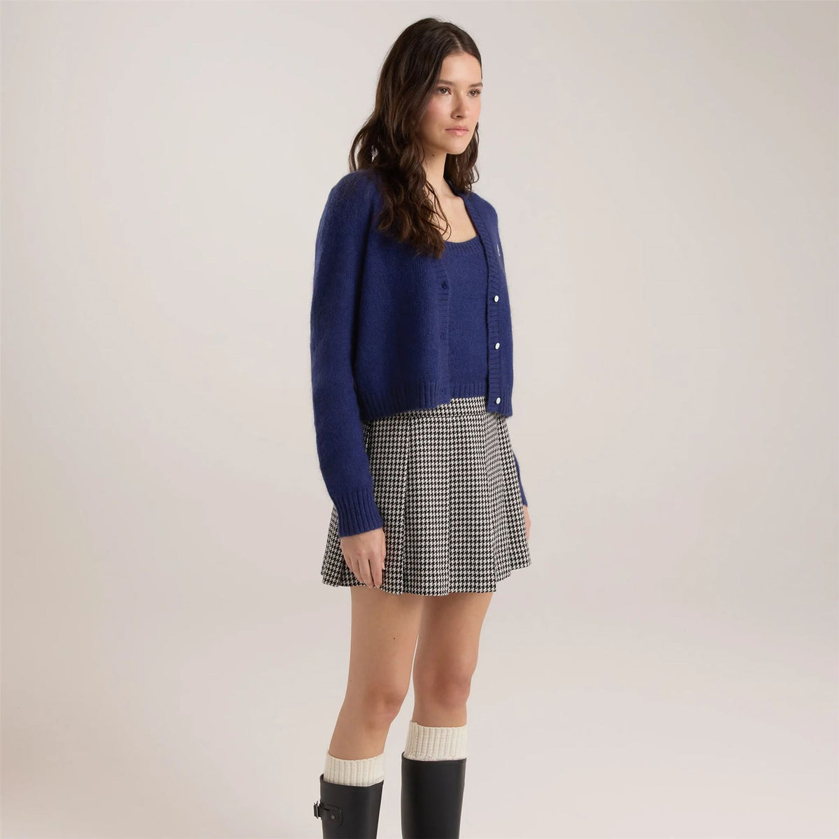 Womens Martine Top Set Cardigan Navy - W24 – TRENDYGOLFUSA.COM