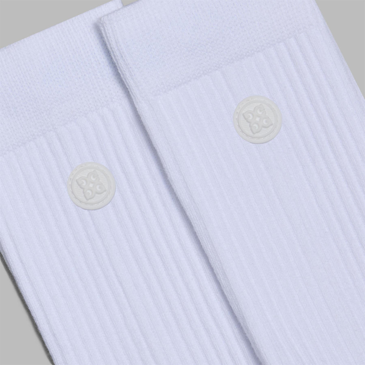 G/FORE Crew Length Socks Snow | TRENDYGOLF USA
