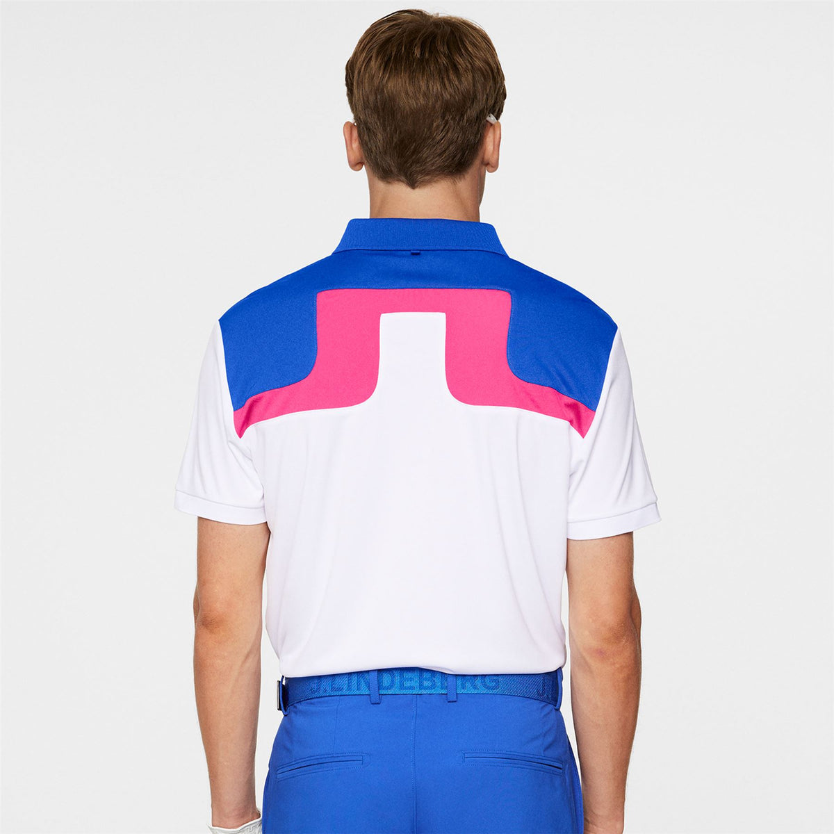J.Lindeberg Jeff Regular Fit Polo White | TRENDYGOLF USA